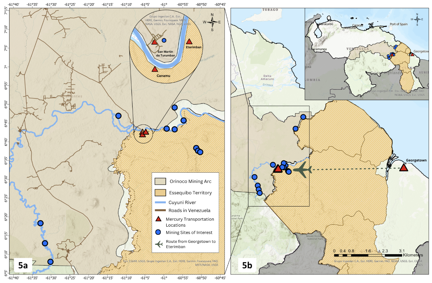 Expansion of Gold Mining and Cross-Border Mercury Activity Between ...
