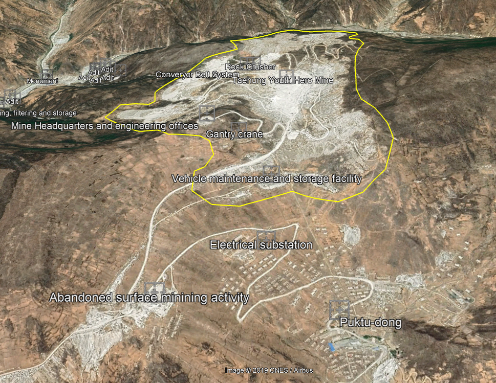 Google Earth Annotations of Mine